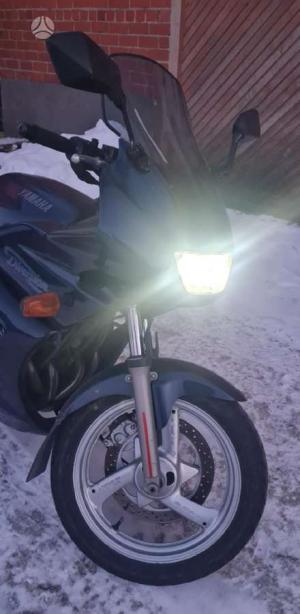 Zils Yamaha XJ 600S 1998 Šauļi, ar dzinēja tilpumu 0.60 L un nobraukumu 34 tūkst. km par 1800 €, foto 7 vietnē AUTOMOTO.COM.LV