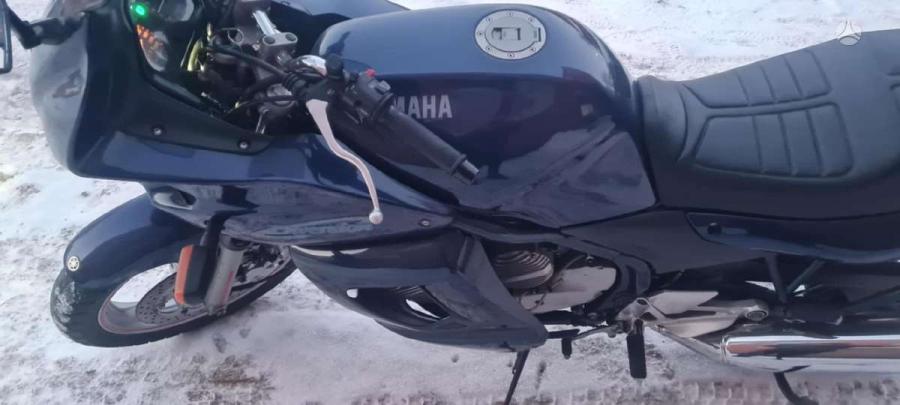 Zils Yamaha XJ 600S 1998 Šauļi, ar dzinēja tilpumu 0.60 L un nobraukumu 34 tūkst. km par 1800 €, foto 10 vietnē AUTOMOTO.COM.LV