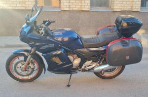 Blue Yamaha XJ 600S 1998 in Siauliai, with an engine capacity of 0.60 L and mileage of 34 thousand km for 1750 €, photo  on AUTOMOTO.COM.LV