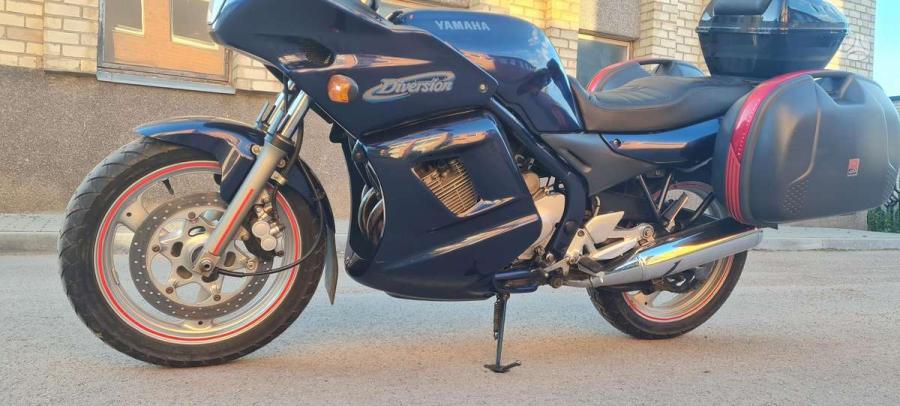 Zils Yamaha XJ 600S 1998 Šauļi, ar dzinēja tilpumu 0.60 L un nobraukumu 34 tūkst. km par 1750 €, foto 4 vietnē AUTOMOTO.COM.LV