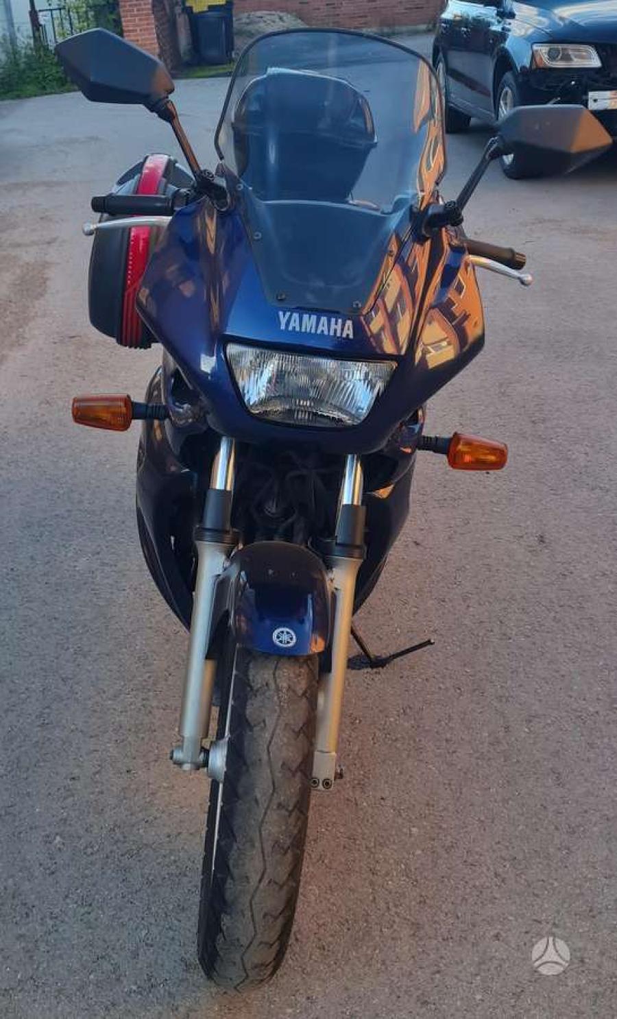 Zils Yamaha XJ 600S 1998 Šauļi, ar dzinēja tilpumu 0.60 L un nobraukumu 34 tūkst. km par 1750 €, foto 7 vietnē AUTOMOTO.COM.LV