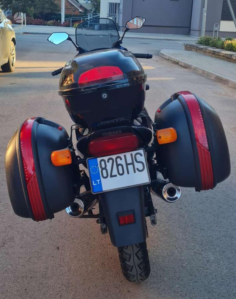 Zils Yamaha XJ 600S 1998 Šauļi, ar dzinēja tilpumu 0.60 L un nobraukumu 34 tūkst. km par 1750 €, foto 8 vietnē AUTOMOTO.COM.LV