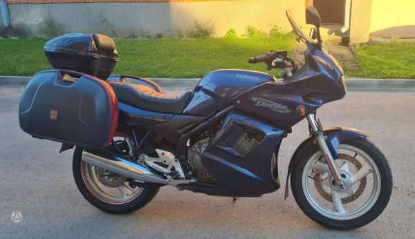 Zils Yamaha XJ 600S 1998 Šauļi, ar dzinēja tilpumu 0.60 L un nobraukumu 34 tūkst. km par 1750 €, foto 9 vietnē AUTOMOTO.COM.LV
