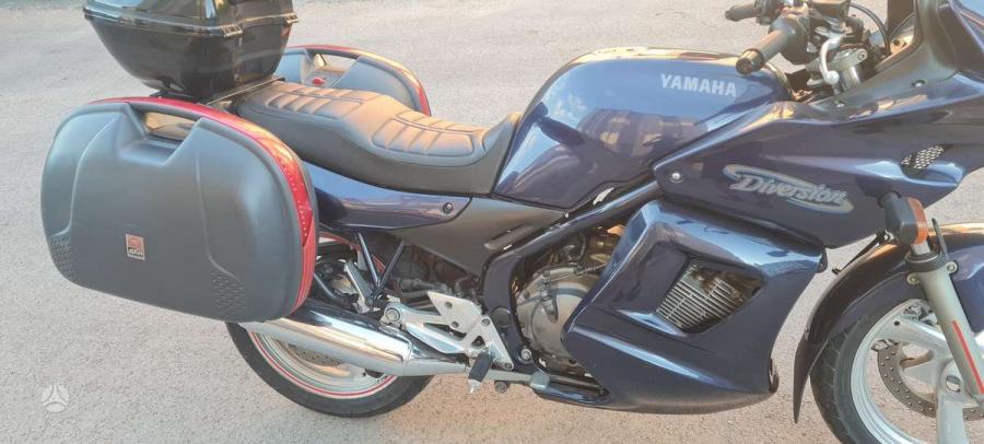 Zils Yamaha XJ 600S 1998 Šauļi, ar dzinēja tilpumu 0.60 L un nobraukumu 34 tūkst. km par 1750 €, foto 11 vietnē AUTOMOTO.COM.LV