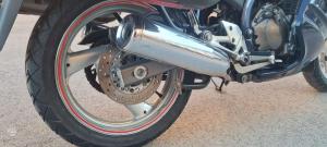 Zils Yamaha XJ 600S 1998 Šauļi, ar dzinēja tilpumu 0.60 L un nobraukumu 34 tūkst. km par 1750 €, foto 14 vietnē AUTOMOTO.COM.LV