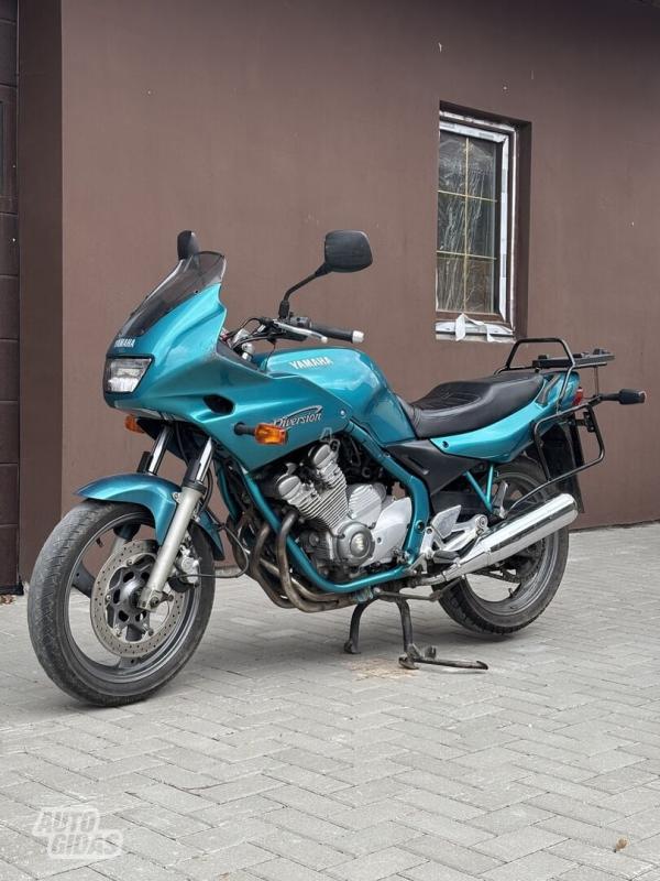 Green Yamaha XJ 600S 1997 in Vilnius, with an engine capacity of 0.60 L and mileage of 54 thousand km for 1100 €, photo 1 on AUTOMOTO.COM.LV