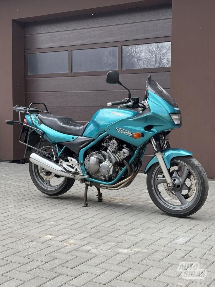 Green Yamaha XJ 600S 1997 in Vilnius, with an engine capacity of 0.60 L and mileage of 54 thousand km for 1100 €, photo 7 on AUTOMOTO.COM.LV