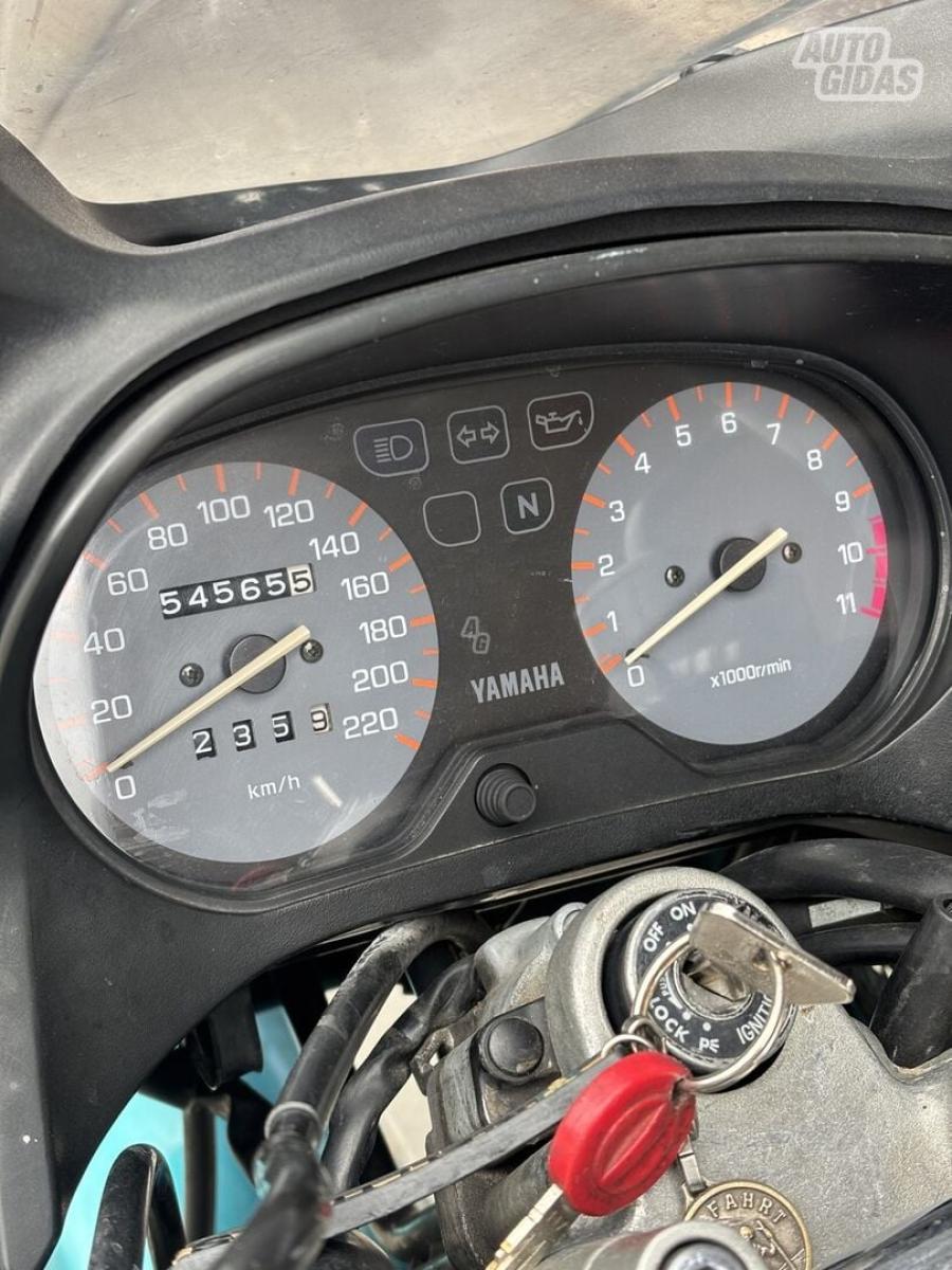 Green Yamaha XJ 600S 1997 in Vilnius, with an engine capacity of 0.60 L and mileage of 54 thousand km for 1100 €, photo 8 on AUTOMOTO.COM.LV