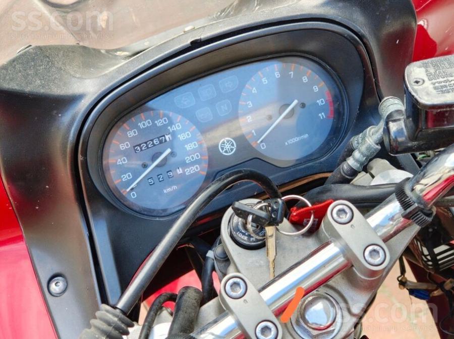 Yamaha XJ 600S 2001 in Riga, with an engine capacity of 0.60 L and mileage of 0 thousand km for 900 €, photo 4 on AUTOMOTO.COM.LV
