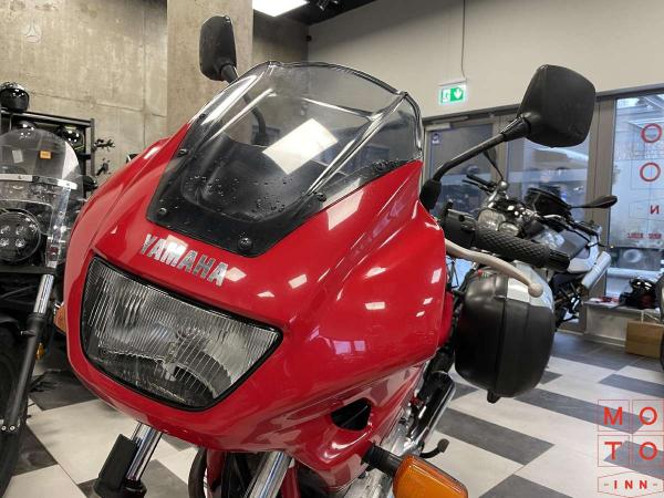 Red Yamaha XJ 600S 1996 in Riga, with an engine capacity of 0.60 L and mileage of 38 thousand km for 1599 €, photo 10 on AUTOMOTO.COM.LV