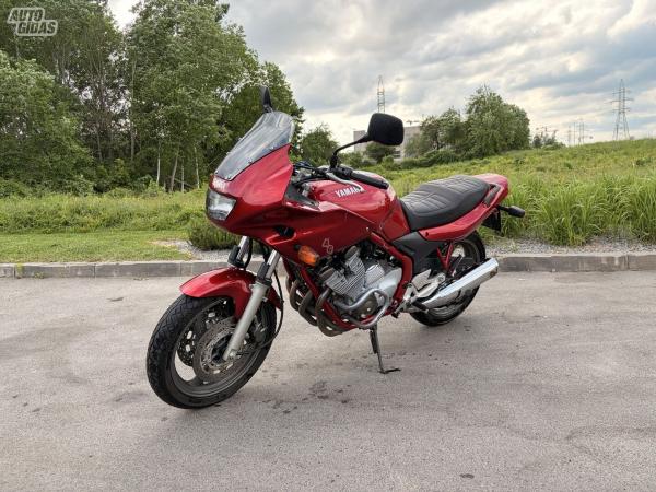 Красный Ямаха XJ 600S 2000 в Вильнюс, объемом двигателя 0.60 л и пробегом 24 тыс. км за 1200 €, фото 2 на AUTOMOTO.COM.LV