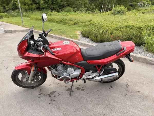 Красный Ямаха XJ 600S 2000 в Вильнюс, объемом двигателя 0.60 л и пробегом 24 тыс. км за 1200 €, фото 5 на AUTOMOTO.COM.LV