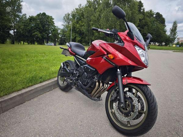 Red Yamaha XJ 600S 2010 in Mazeikiai, with an engine capacity of 0.60 L and mileage of 43 thousand km for 2400 €, photo 1 on AUTOMOTO.COM.LV