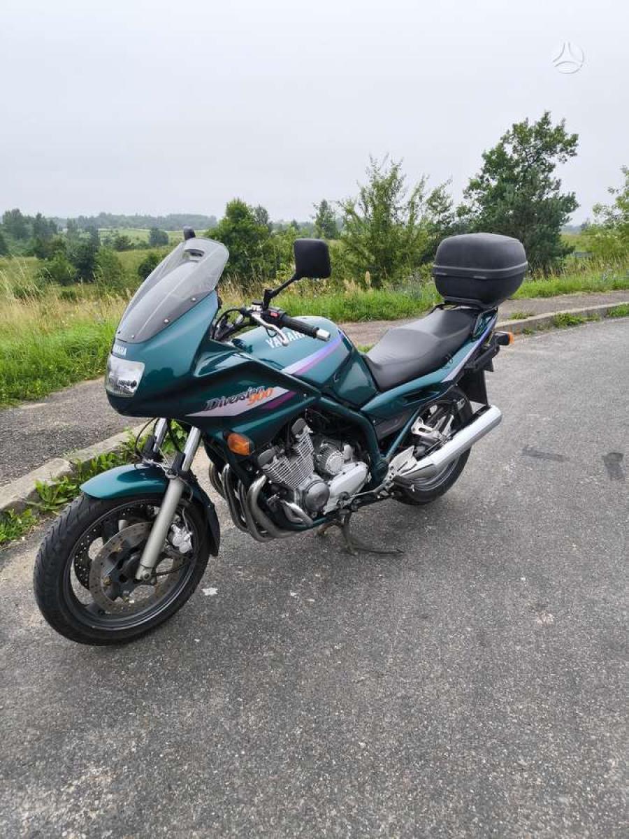 Green Yamaha XJ 900S 1995 in Vilnius, with an engine capacity of 0.90 L and mileage of 86 thousand km for 1000 €, photo 5 on AUTOMOTO.COM.LV