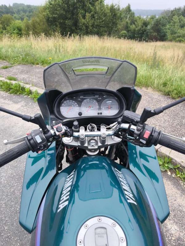 Green Yamaha XJ 900S 1995 in Vilnius, with an engine capacity of 0.90 L and mileage of 86 thousand km for 1000 €, photo 9 on AUTOMOTO.COM.LV