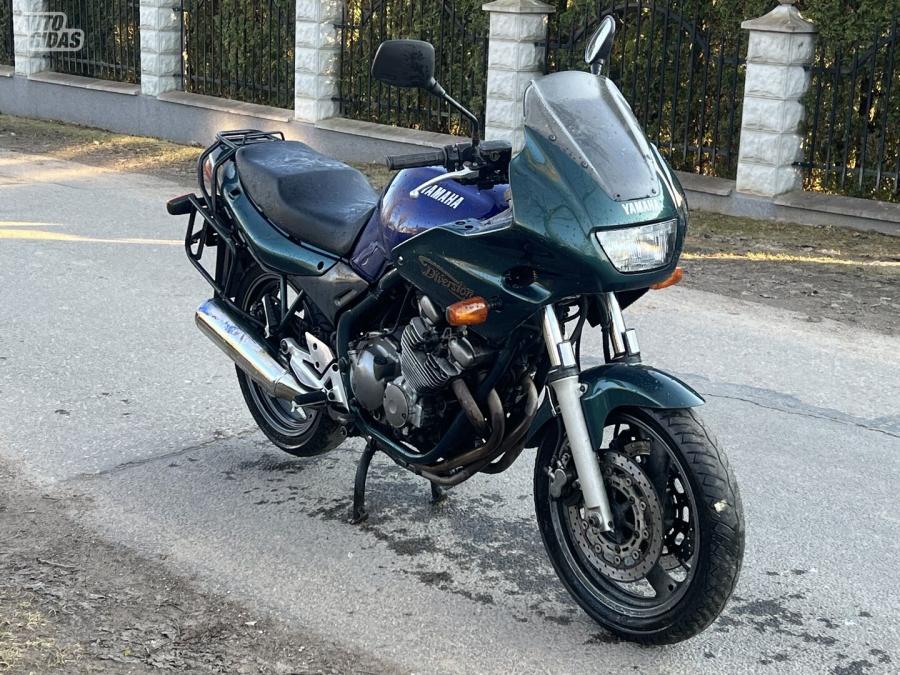 Green Yamaha XJ 1999 in Sirvintos, with an engine capacity of 0.60 L and mileage of 95 thousand km for 450 €, photo 2 on AUTOMOTO.COM.LV