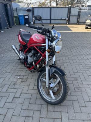 Sarkans Yamaha XJ 1997 Kauņa, ar dzinēja tilpumu 0.60 L un nobraukumu 0 tūkst. km par 1100 €, foto  vietnē AUTOMOTO.COM.LV