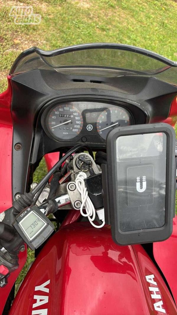 Red Yamaha XJ 2001 in Utena, with an engine capacity of 0.60 L and mileage of 71 thousand km for 950 €, photo 6 on AUTOMOTO.COM.LV