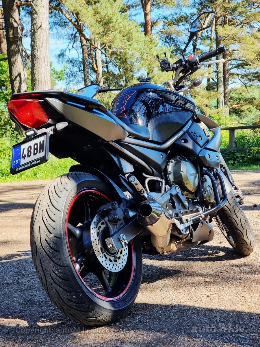 Black Yamaha XJ6 2009 in Tallinn, with an engine capacity of 0.60 L and mileage of 43 thousand km for 3300 €, photo 1 on AUTOMOTO.COM.LV