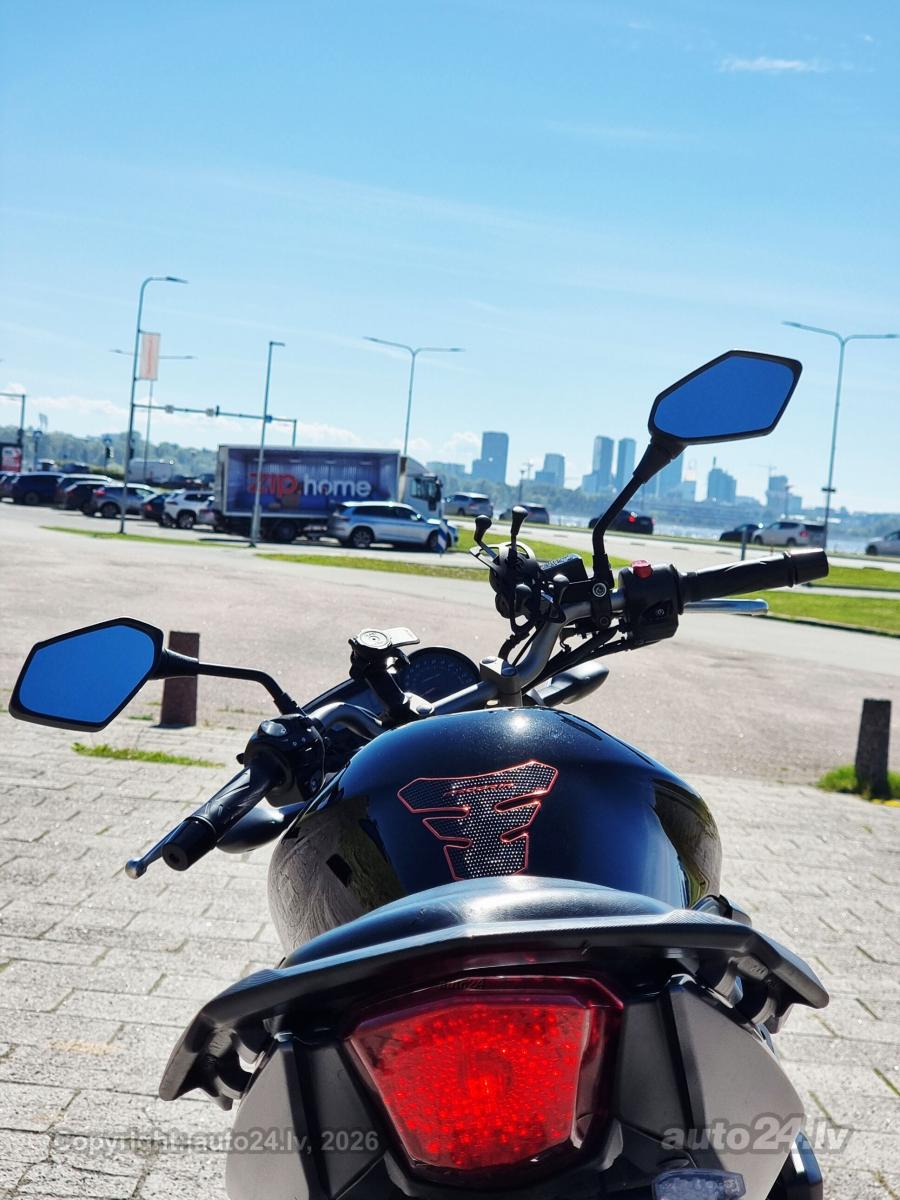 Black Yamaha XJ6 2009 in Tallinn, with an engine capacity of 0.60 L and mileage of 43 thousand km for 3300 €, photo 6 on AUTOMOTO.COM.LV