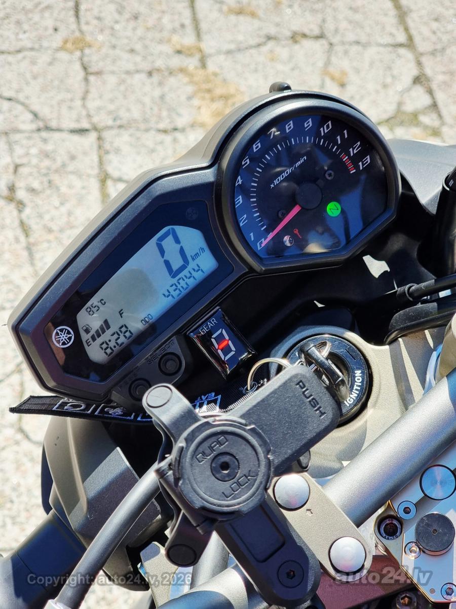 Black Yamaha XJ6 2009 in Tallinn, with an engine capacity of 0.60 L and mileage of 43 thousand km for 3300 €, photo 7 on AUTOMOTO.COM.LV