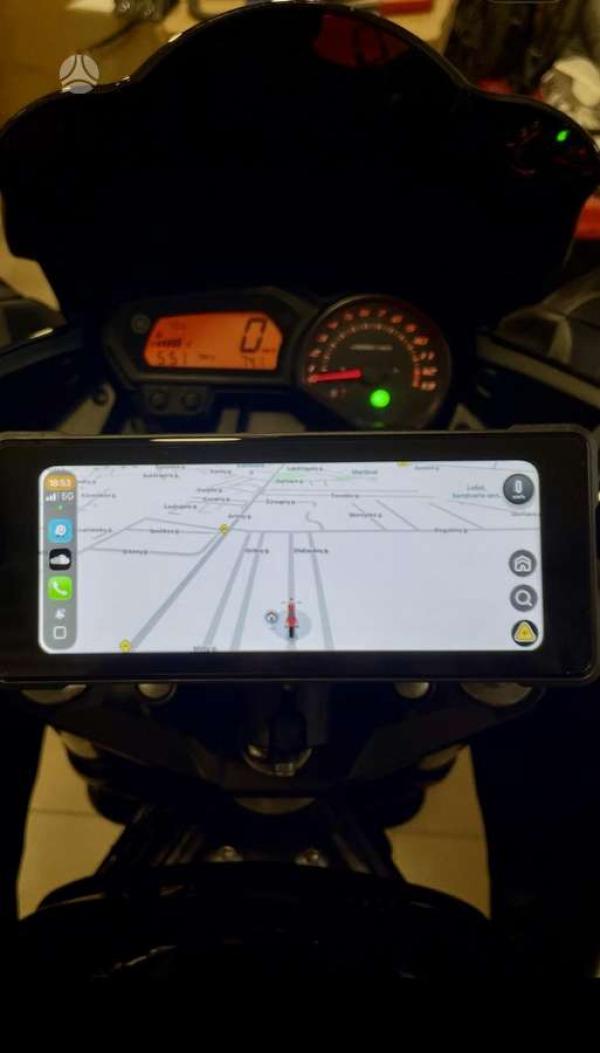 Black Yamaha XJ6 2011 in Klaipeda, with an engine capacity of 0.60 L and mileage of 37 thousand km for 3950 €, photo 7 on AUTOMOTO.COM.LV