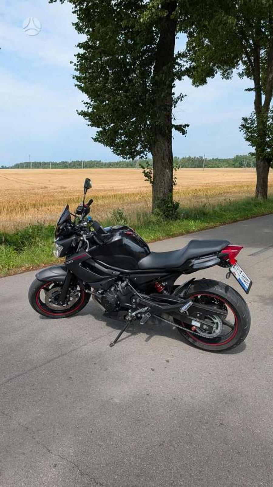Black Yamaha XJ6 2014 in Kursenai, with an engine capacity of 0.60 L and mileage of 28 thousand km for 3750 €, photo 10 on AUTOMOTO.COM.LV