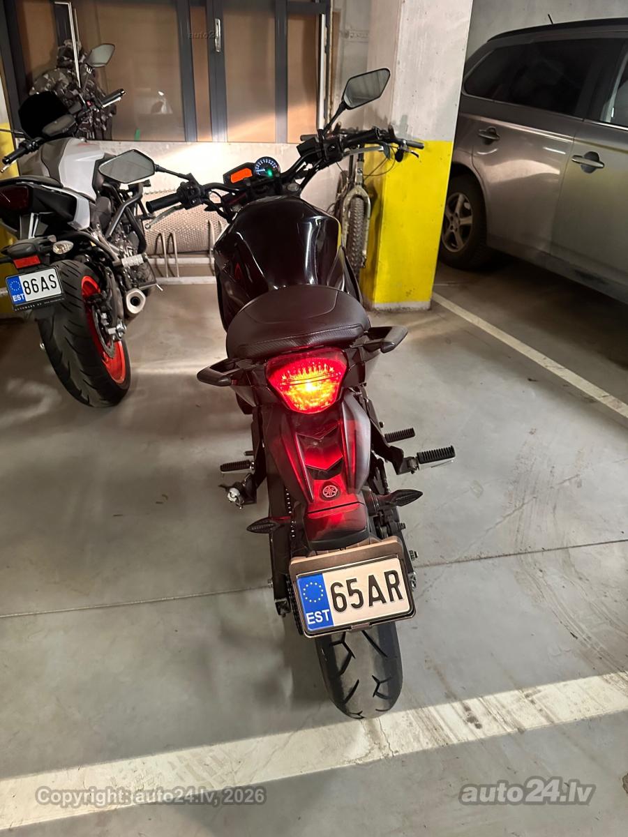 Black Yamaha XJ6 2015 in Johvi, with an engine capacity of 0.60 L and mileage of 17 thousand km for 4000 €, photo 7 on AUTOMOTO.COM.LV