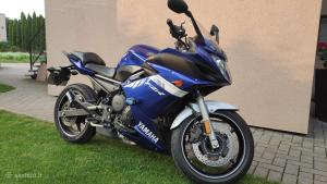 Синий Ямаха XJ6 2013 в Каунас, объемом двигателя 0.60 л и пробегом 16 тыс. км за 4250 €, фото  на AUTOMOTO.COM.LV