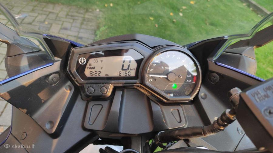 Blue Yamaha XJ6 2013 in Kaunas, with an engine capacity of 0.60 L and mileage of 16 thousand km for 4250 €, photo 5 on AUTOMOTO.COM.LV