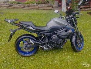 Pelēks Yamaha XJ6 2013 Zarasai, ar dzinēja tilpumu 0.60 L un nobraukumu 18 tūkst. km par 3600 €, foto  vietnē AUTOMOTO.COM.LV