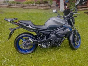 Grey Yamaha XJ6 2013 in Zarasai, with an engine capacity of 0.60 L and mileage of 18 thousand km for 3600 €, photo  on AUTOMOTO.COM.LV