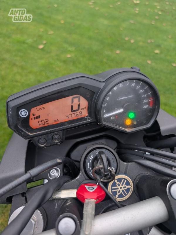 Grey Yamaha XJ6 2014 in Kaunas, with an engine capacity of 0.60 L and mileage of 48 thousand km for 3200 €, photo 4 on AUTOMOTO.COM.LV