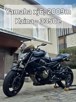 Yamaha XJ6 2011 in Prienai, with an engine capacity of 0.60 L and mileage of 53 thousand km for 3100 €, photo 25 on AUTOMOTO.COM.LV