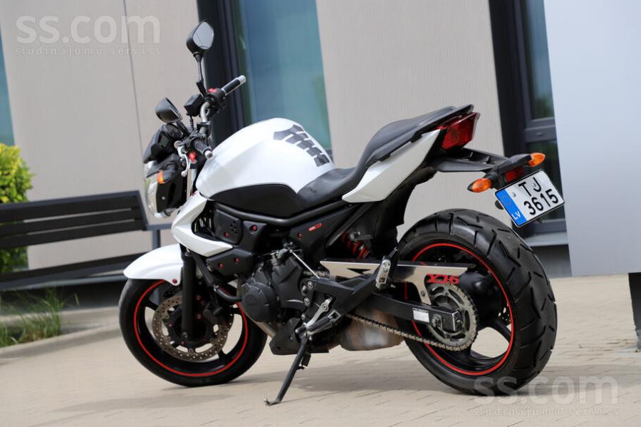 Yamaha XJ6 2012 in Tukums, with an engine capacity of 0.60 L and mileage of 0 thousand km for 4450 €, photo 8 on AUTOMOTO.COM.LV