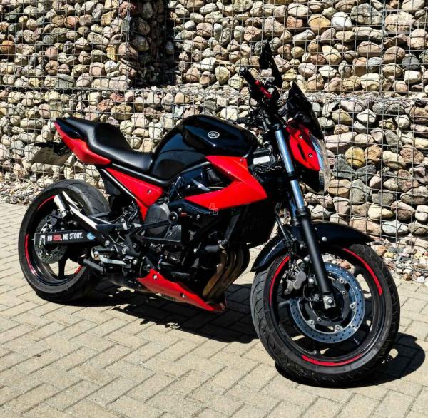 Red Yamaha XJ6 2010 in Alytus, with an engine capacity of 0.60 L and mileage of 38 thousand km for 3400 €, photo 1 on AUTOMOTO.COM.LV