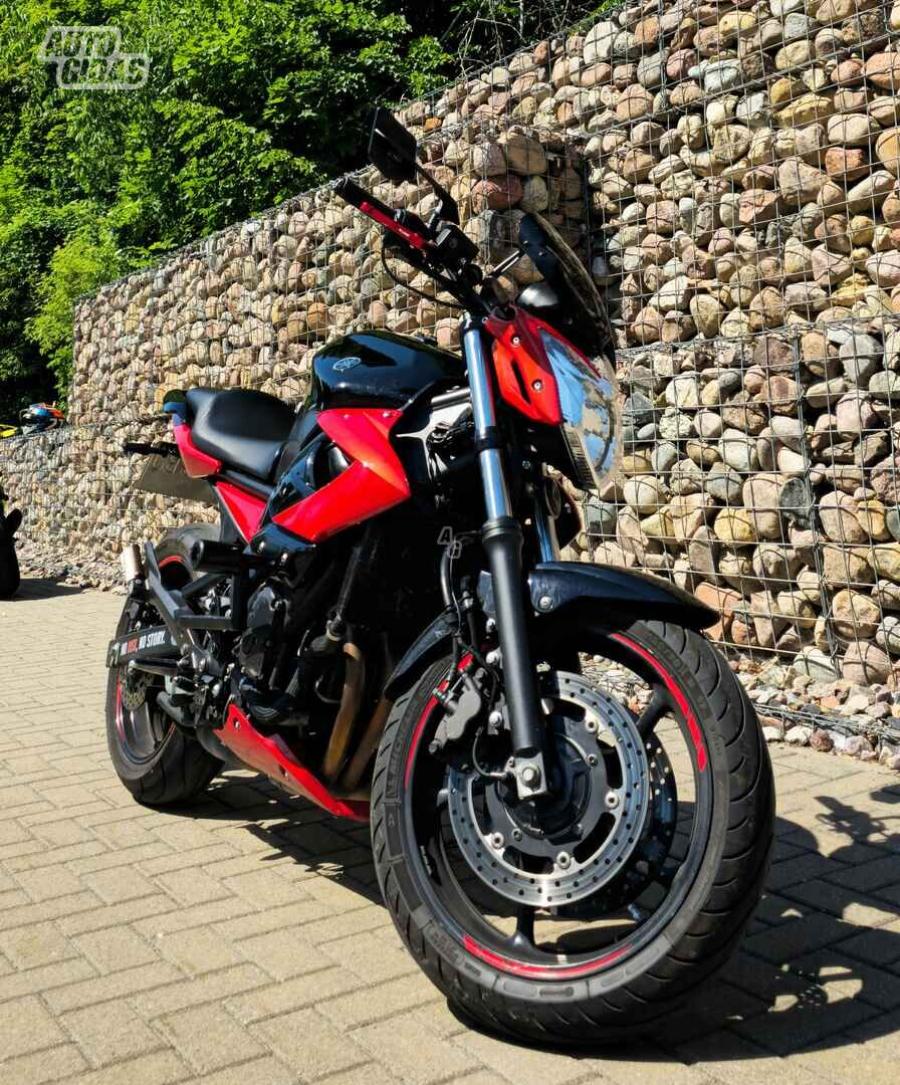 Red Yamaha XJ6 2010 in Alytus, with an engine capacity of 0.60 L and mileage of 38 thousand km for 3400 €, photo 5 on AUTOMOTO.COM.LV
