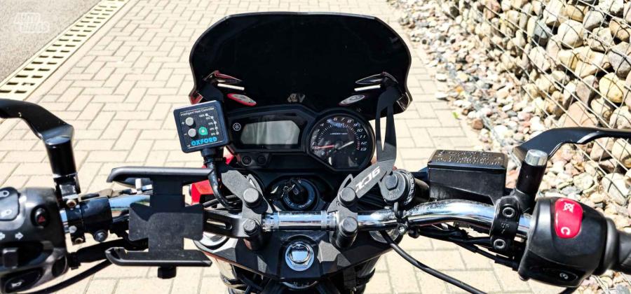 Red Yamaha XJ6 2010 in Alytus, with an engine capacity of 0.60 L and mileage of 38 thousand km for 3400 €, photo 9 on AUTOMOTO.COM.LV