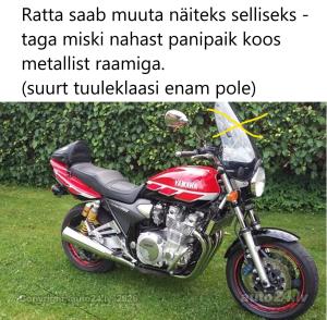 Yamaha XJR 1300 2000 in Tallinn, with an engine capacity of 1.25 L and mileage of 99 thousand km for 4000 €, photo 17 on AUTOMOTO.COM.LV