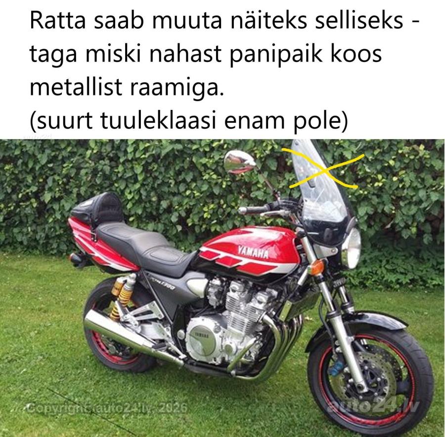 Yamaha XJR 1300 2000 in Tallinn, with an engine capacity of 1.25 L and mileage of 99 thousand km for 4000 €, photo 17 on AUTOMOTO.COM.LV