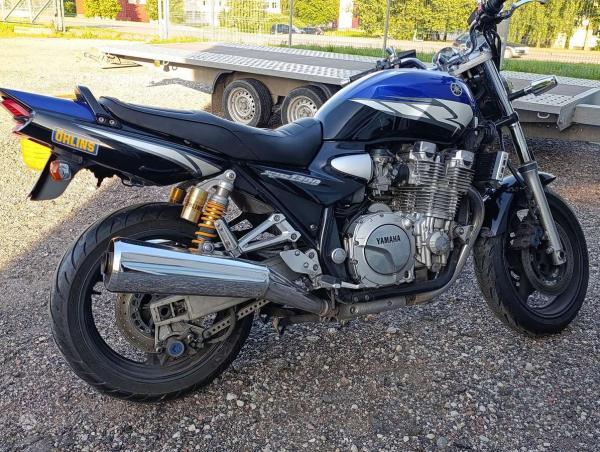 Ямаха XJR 1300 2004 в Алитус, объемом двигателя 1.30 л и пробегом 77 тыс. км за 2200 €, фото 5 на AUTOMOTO.COM.LV