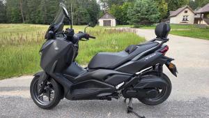 Черный Ямаха Xmax 125 2023 в Таураге, объемом двигателя 0.00 л и пробегом 3 тыс. км за 3900 €, фото 4 на AUTOMOTO.COM.LV