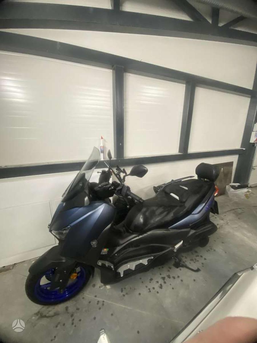 Blue Yamaha Xmax 125 2022 in Klaipeda, with an engine capacity of 0.13 L and mileage of 5 thousand km for 3450 €, photo 5 on AUTOMOTO.COM.LV