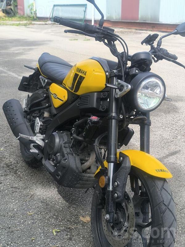 Yamaha XSR 125 2022 Rīga, ar dzinēja tilpumu 0.13 L un nobraukumu 0 tūkst. km par 3100 €, foto 1 vietnē AUTOMOTO.COM.LV