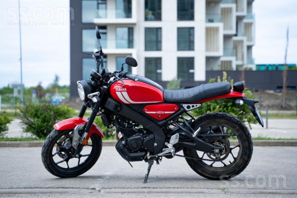Yamaha XSR 125 2023 Rīga, ar dzinēja tilpumu 0.13 L un nobraukumu 0 tūkst. km par 3300 €, foto 1 vietnē AUTOMOTO.COM.LV