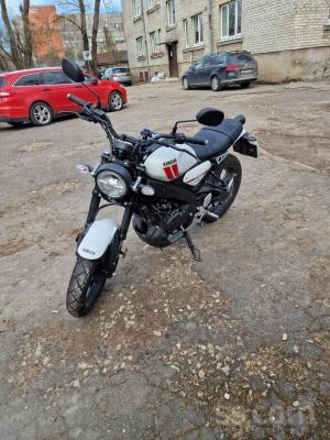 Yamaha XSR 125 2024 in Riga, with an engine capacity of 0.13 L and mileage of 0 thousand km for 3500 €, photo  on AUTOMOTO.COM.LV