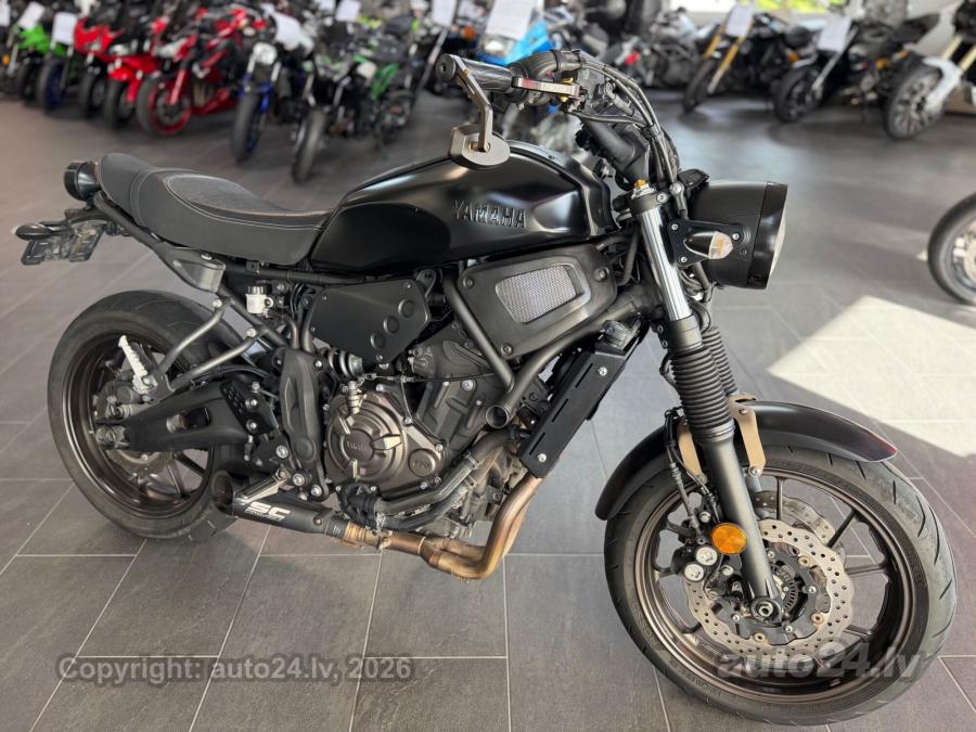 Melns Yamaha XSR 700 2017 Tallina, ar dzinēja tilpumu 0.69 L un nobraukumu 30 tūkst. km par 4990 €, foto 1 vietnē AUTOMOTO.COM.LV