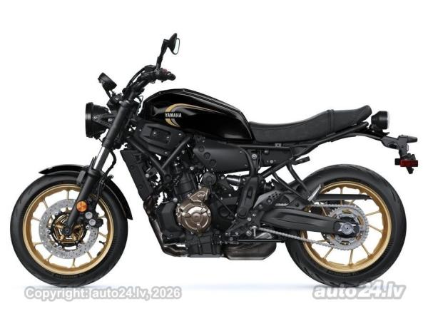 Black Yamaha XSR 700 2022 in Tallinn, with an engine capacity of 0.69 L and mileage of 7 thousand km for 5900 €, photo 5 on AUTOMOTO.COM.LV