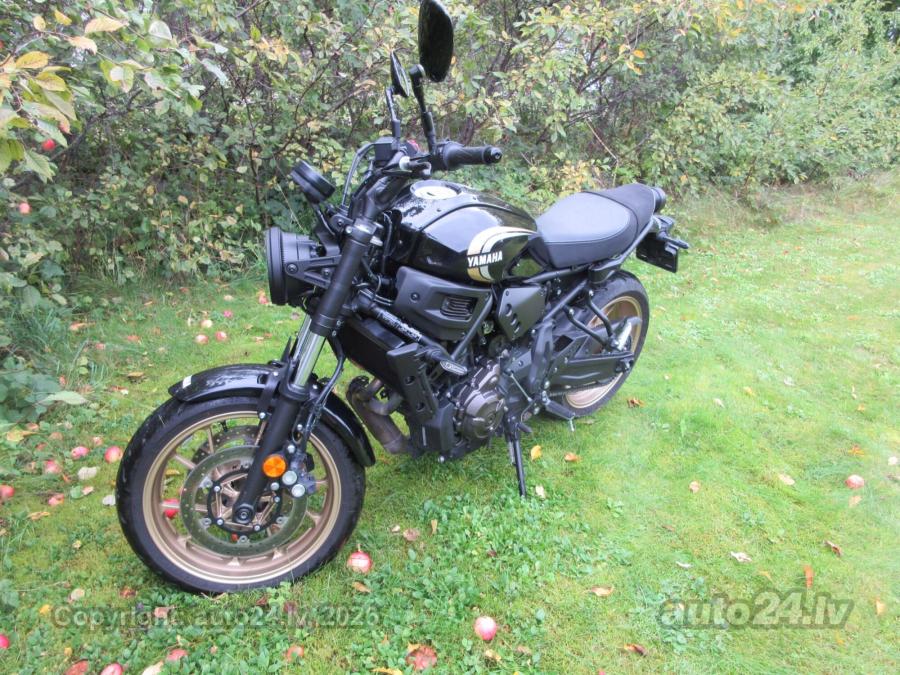 Melns Yamaha XSR 700 2023 Kuresāre, ar dzinēja tilpumu 0.69 L un nobraukumu 11 tūkst. km par 6800 €, foto 13 vietnē AUTOMOTO.COM.LV