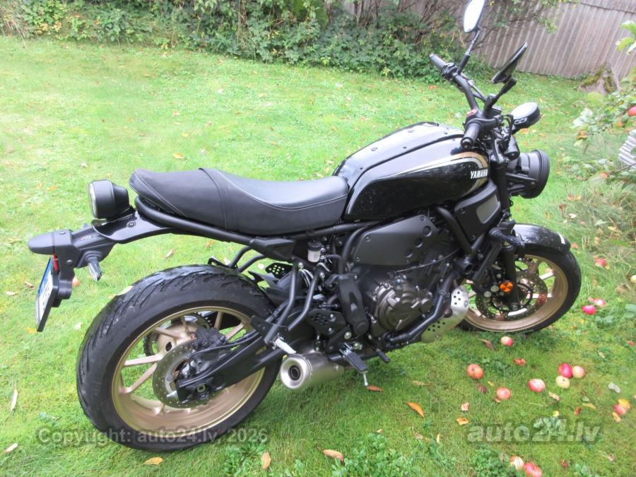 Melns Yamaha XSR 700 2023 Kuresāre, ar dzinēja tilpumu 0.69 L un nobraukumu 11 tūkst. km par 6800 €, foto 15 vietnē AUTOMOTO.COM.LV